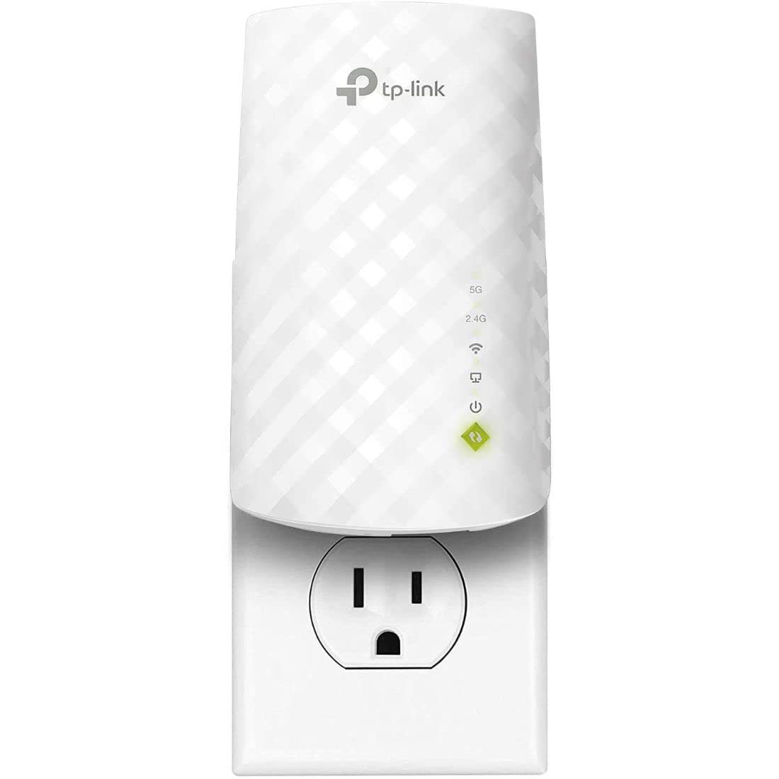 TP-Link AC750 WiFi Extender (RE220), Covers Up to 1200 Sq.ft and 20 Devices, Up to 750Mbps Dual Band WiFi Range Extender, WiFi Booster to Extend Range of WiFi Internet Connection