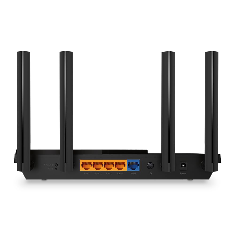 TP-Link AX1800 WiFi 6 Router (Archer AX21) β Dual Band Wireless Internet Router, Gigabit Router, USB port, Works with Alexa - A Certified for Humans Device