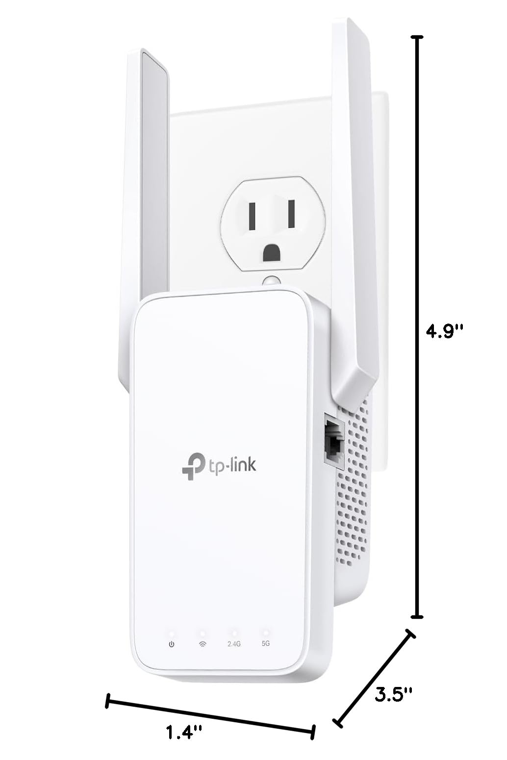 TP-Link AC1200 WiFi Extender(RE315), Covers Up to 1500 Sq.ft and 25 Devices, Up to 1200Mbps Dual Band WiFi Booster Repeater,Access Point, Supports OneMesh