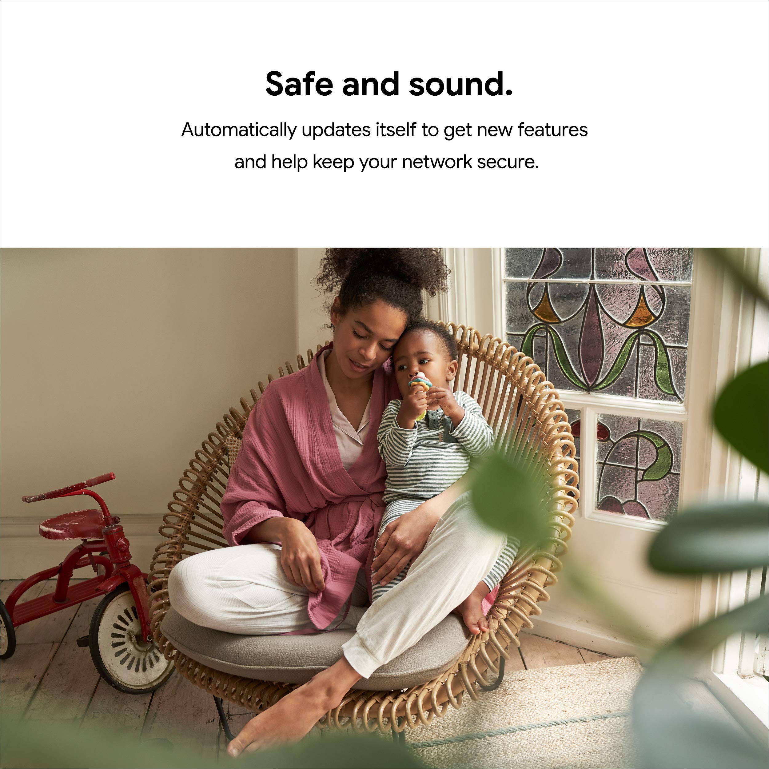 Google Wifi - AC1200 - Mesh WiFi System - Wifi Router - 4500 Sq Ft CoverageĀ - 3 pack