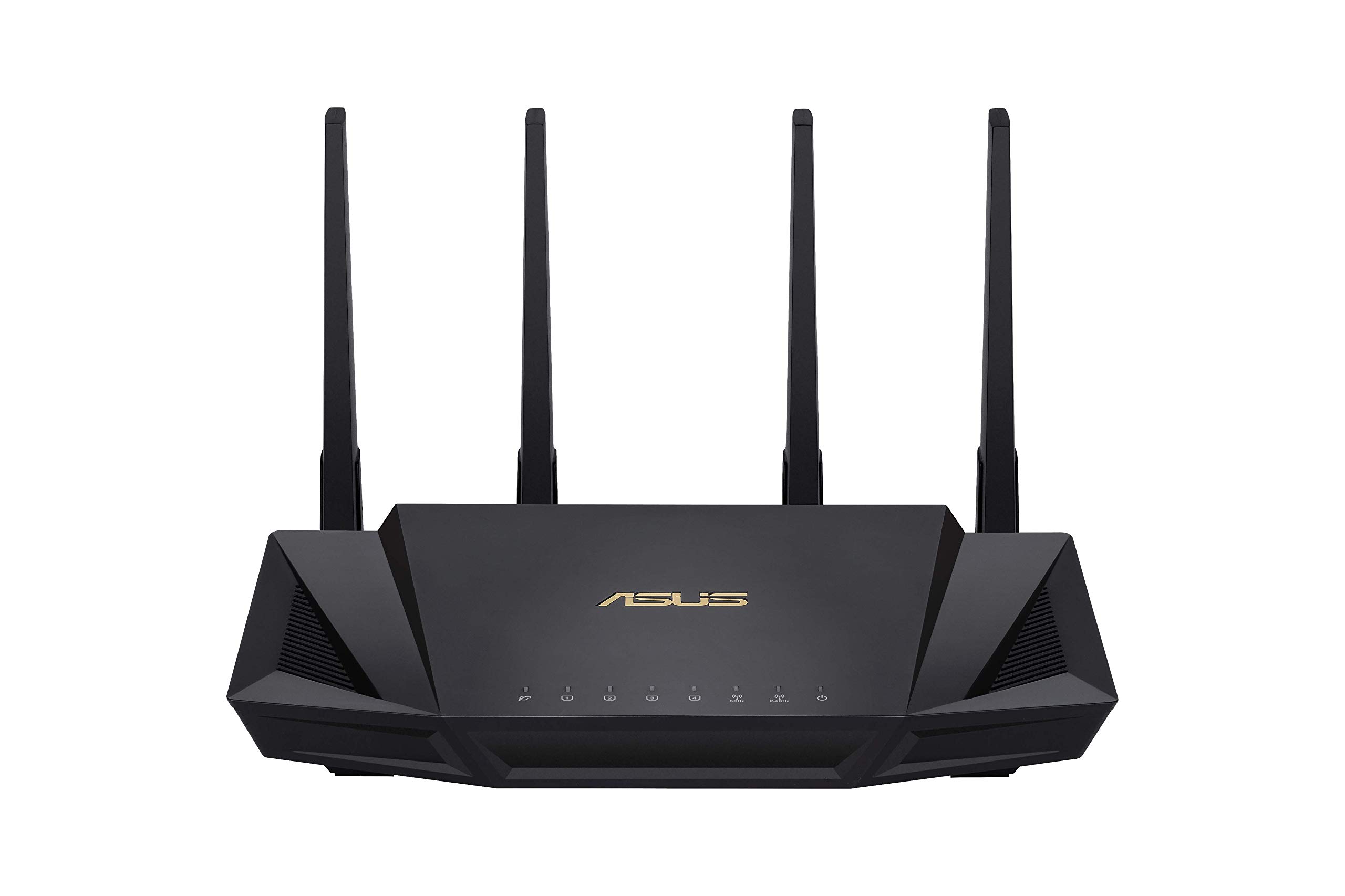 ASUS WiFi 6 Router (RT-AX3000) - Dual Band Gigabit Wireless Internet Router, Gaming & Streaming, AiMesh Compatible, Included Lifetime Internet Security, Parental Control, MU-MIMO, OFDMA