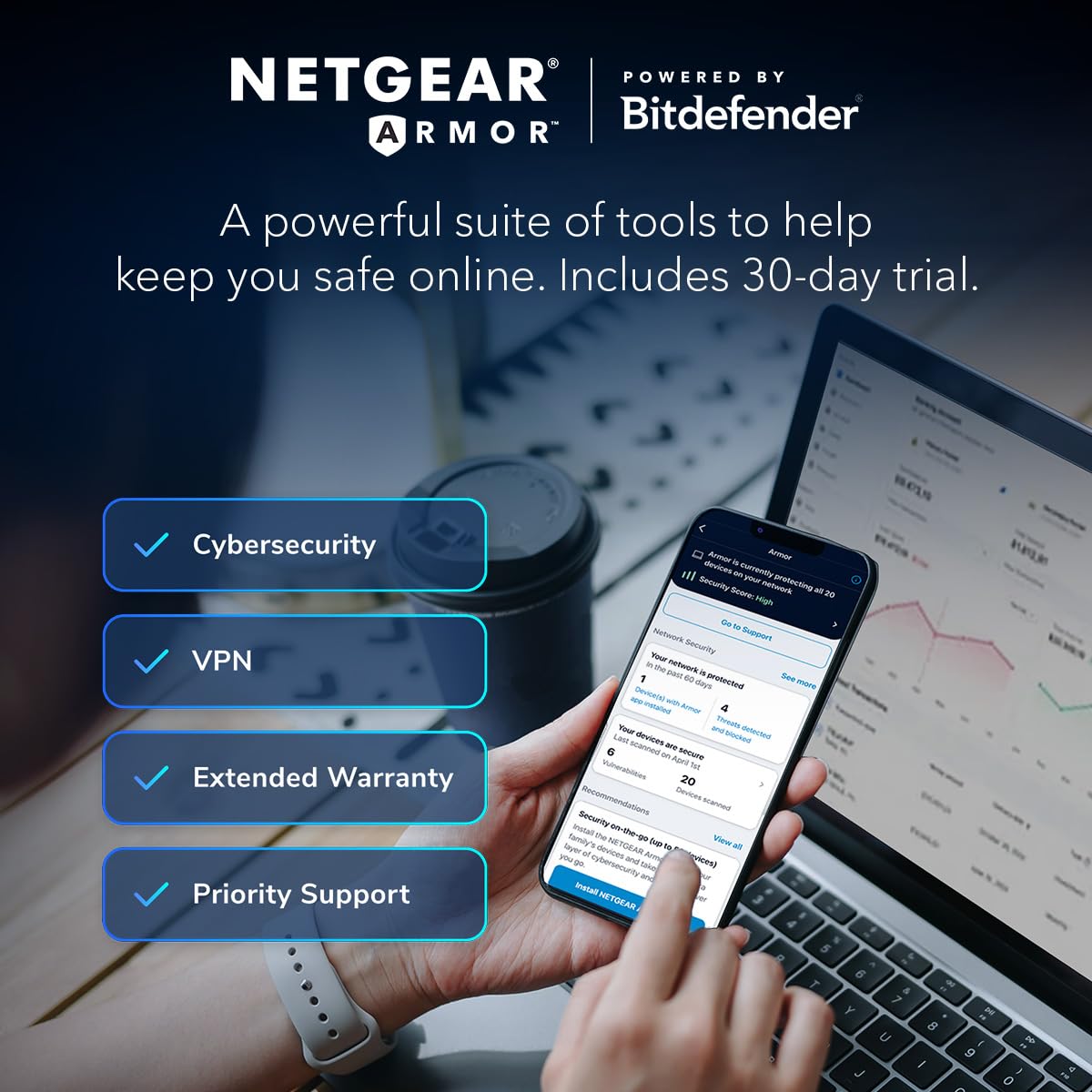 NETGEAR Nighthawk 12-Stream WiFi 6E Router (RAXE500) | AXE11000 Tri-Band Wireless Speed (Up to 10.8Gbps) |New 6GHz Band | Coverage up to 3,500 sq. ft, 60 Devices