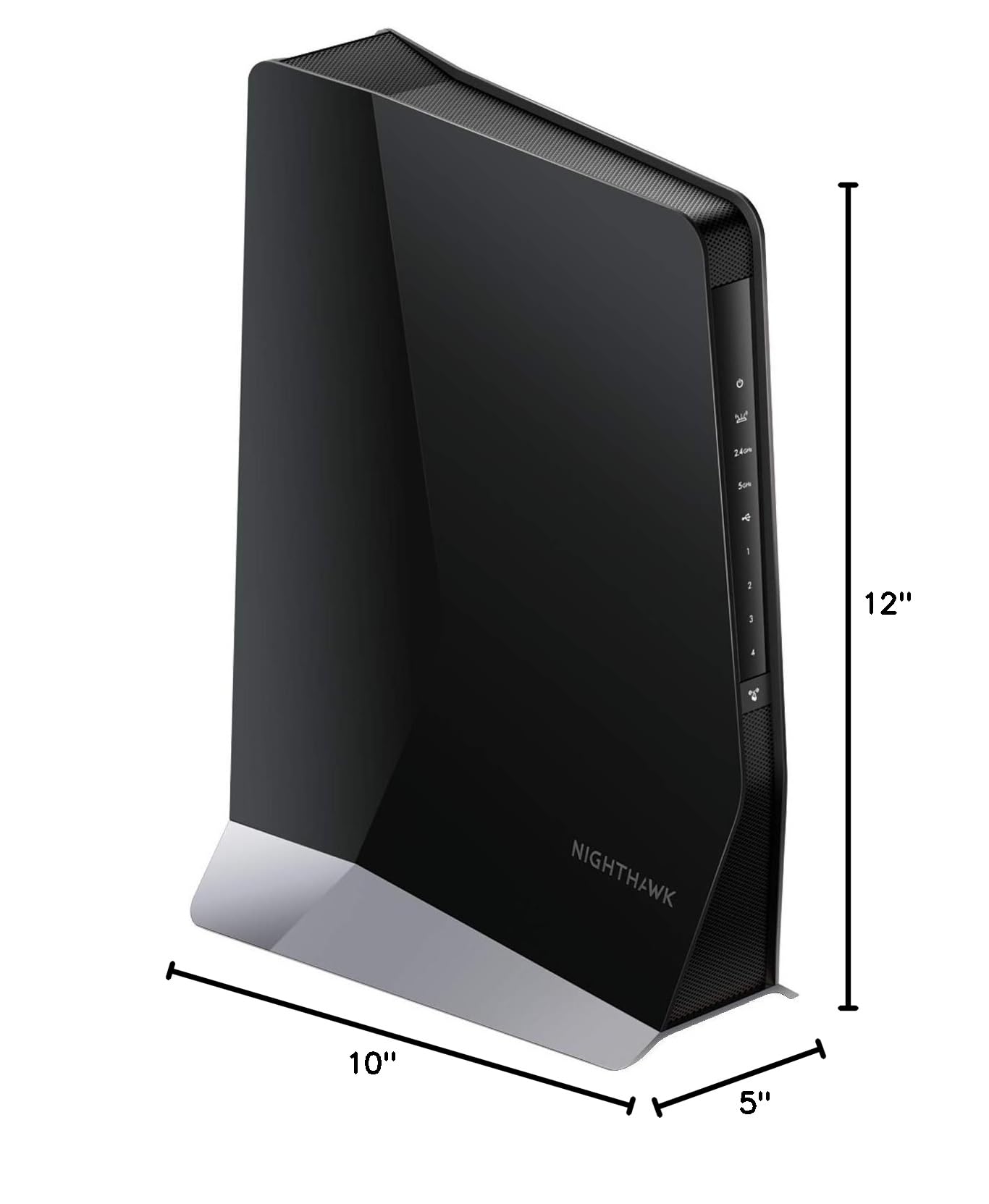 NETGEAR Nighthawk WiFi 6 Mesh Range Extender EAX80 - Add up to 2,500 sq. ft. and 30+ devices with AX6000 Dual-Band Wireless Signal Booster & Repeater (up to 6Gbps speed), plus Smart Roaming
