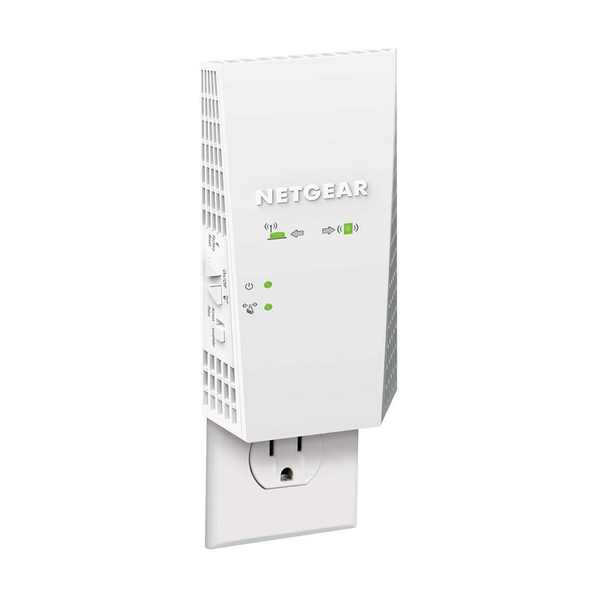 NETGEAR WiFi Mesh Range Extender EX6250 - Coverage up to 2000 sq.ft. and 32 devices with AC1750 Dual Band Wireless Signal Booster & Repeater (up to 1750Mbps speed), plus Mesh Smart Roaming