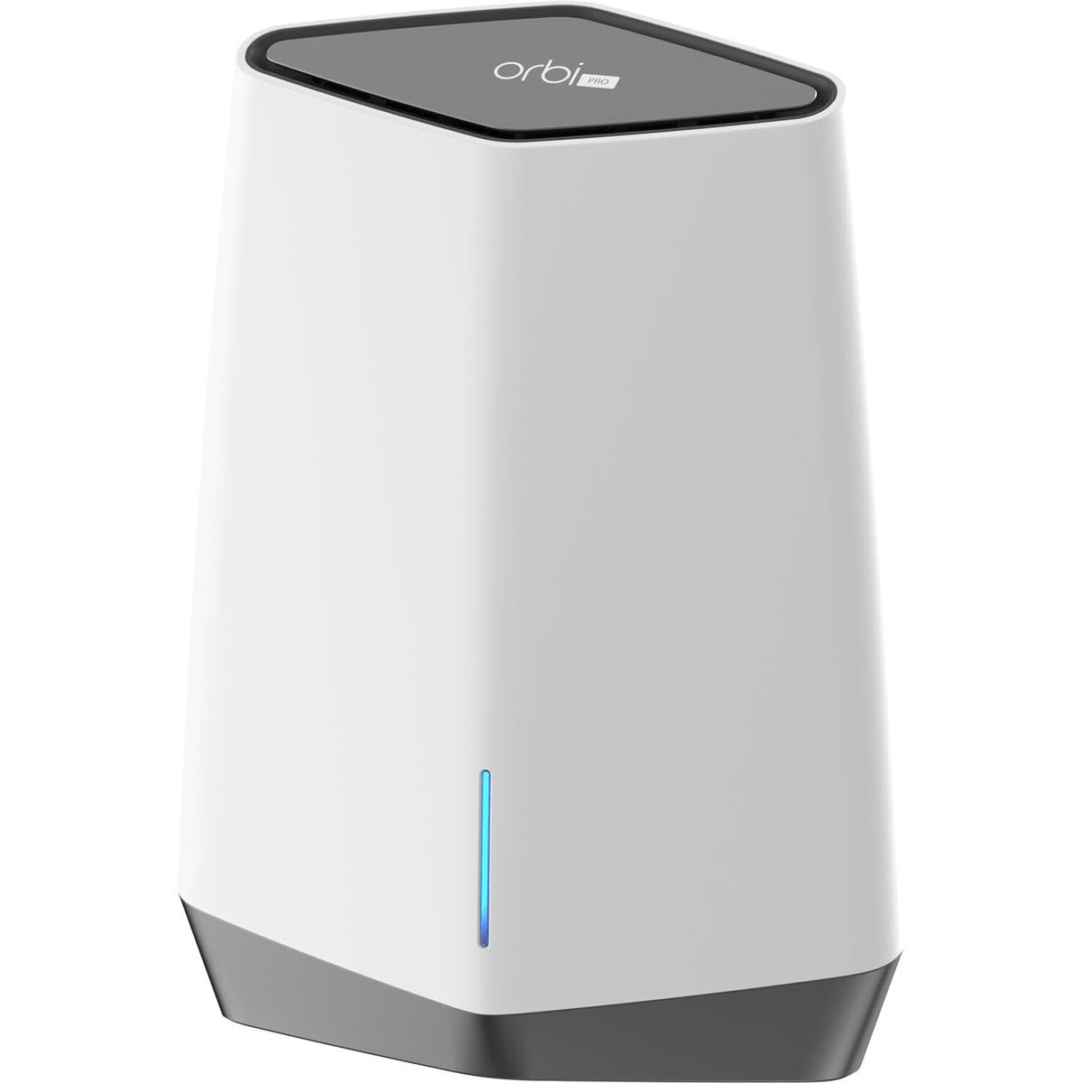 NETGEAR Orbi Pro WiFi 6 Tri-band Mesh System (SXK80) | Router with 1 Satellite Extender for Business or Home | Coverage up to 6,000 sq. ft. and 60+ Devices | AX6000 802.11 AX (up to 6Gbps) (Pack of 2)