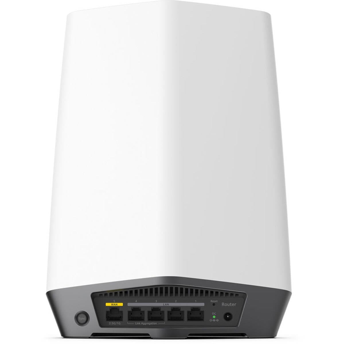 NETGEAR Orbi Pro WiFi 6 Tri-band Mesh System (SXK80) | Router with 1 Satellite Extender for Business or Home | Coverage up to 6,000 sq. ft. and 60+ Devices | AX6000 802.11 AX (up to 6Gbps) (Pack of 2)