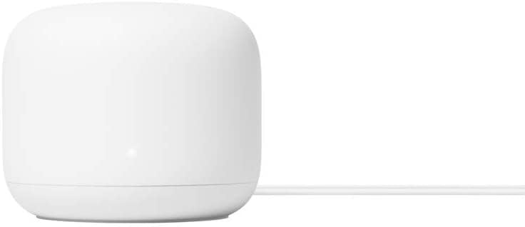 Google Nest Wifi Router 2 Pack (2nd Generation) 4x4 AC2200 Mesh Wi-Fi Routers with 4400 Sq Ft Coverage (Renewed)