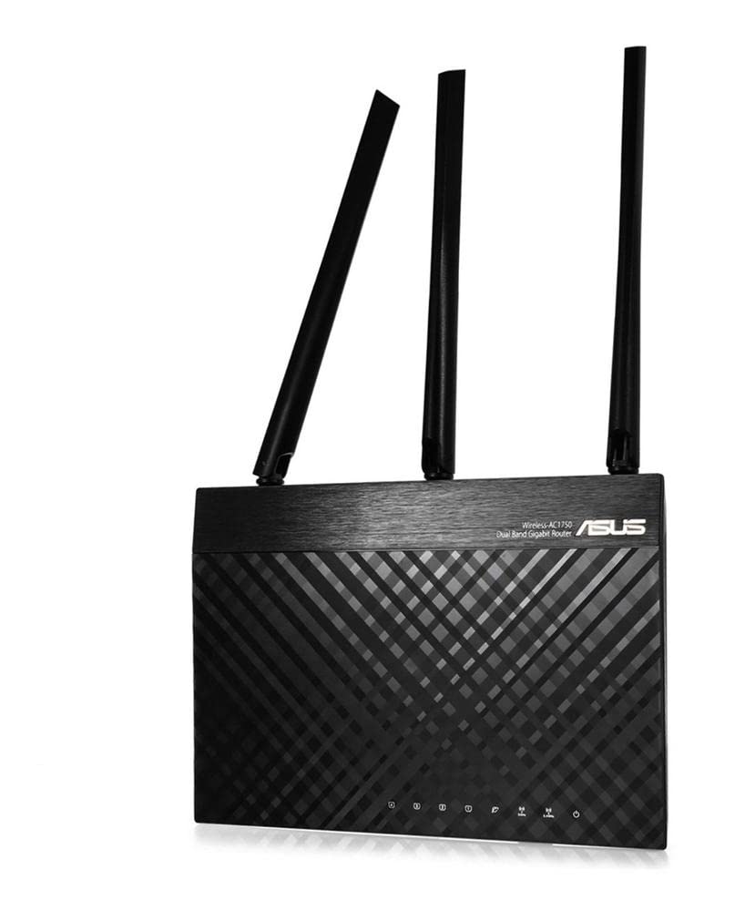 ASUS AC1750 WiFi Router (RT-AC66U B1) - Dual Band Gigabit Wireless Internet Router, ASUSWRT, Gaming & Streaming, AiMesh Compatible, Included Lifetime Internet Security, Adaptive QoS, Parental Control