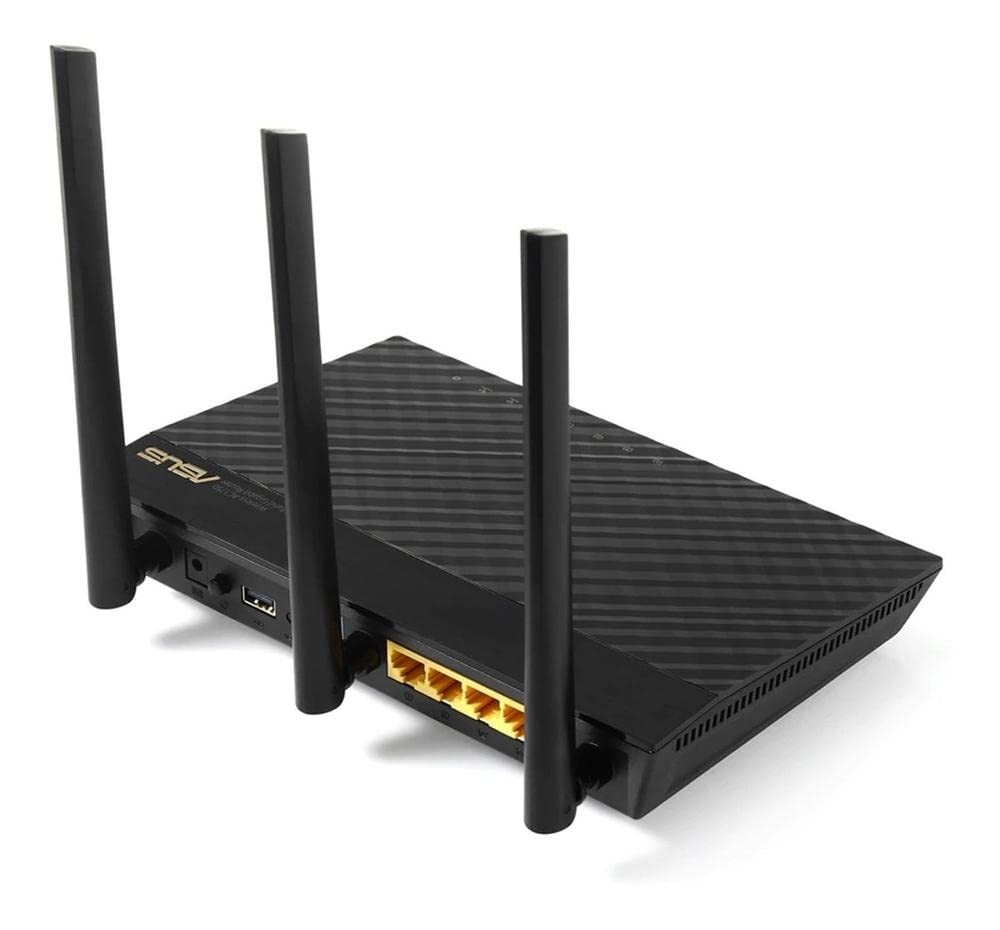 ASUS AC1750 WiFi Router (RT-AC66U B1) - Dual Band Gigabit Wireless Internet Router, ASUSWRT, Gaming & Streaming, AiMesh Compatible, Included Lifetime Internet Security, Adaptive QoS, Parental Control