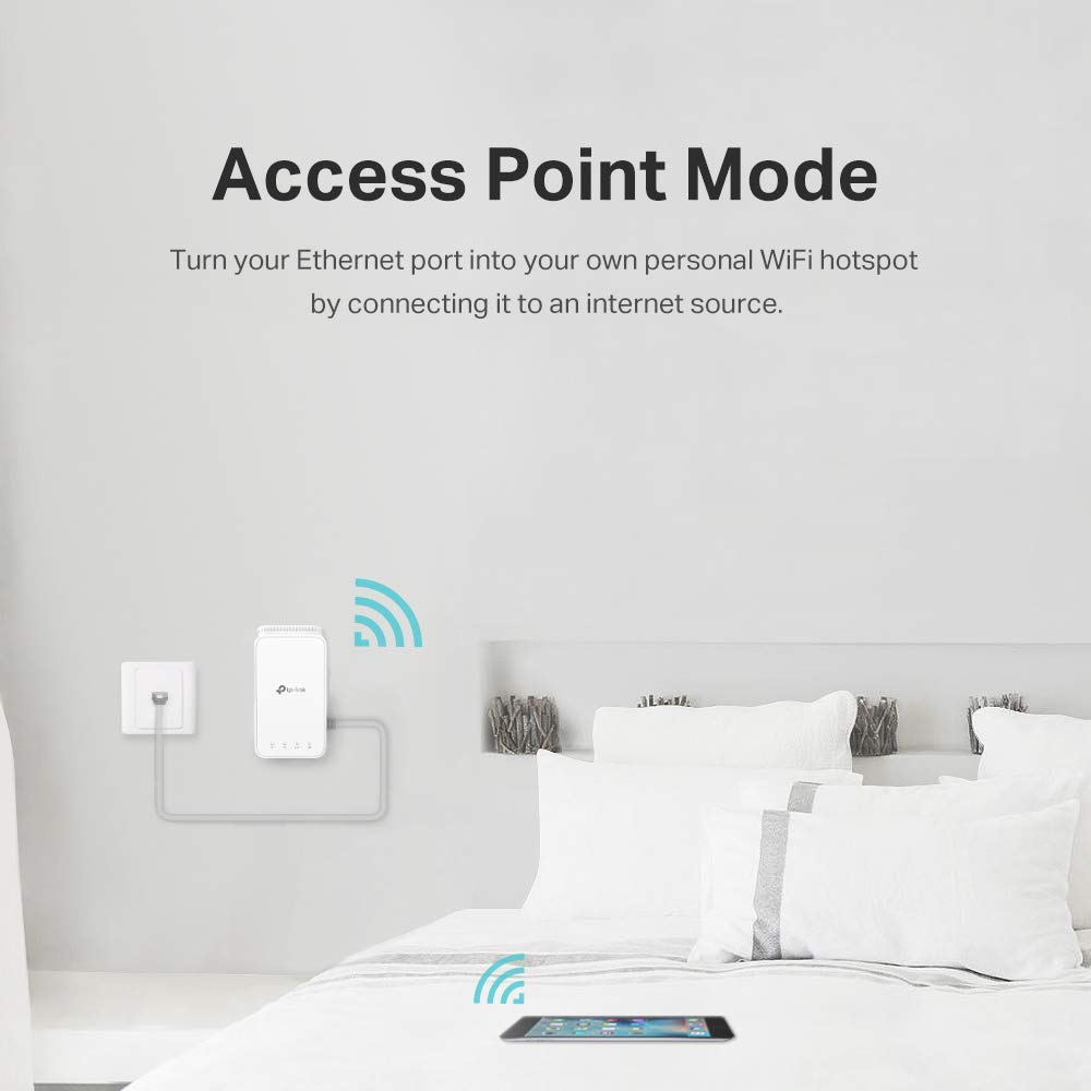 TP-Link AC750 WiFi Extender (RE230), Covers Up to 1200 Sq.ft and 20 Devices, Dual Band WiFi Range Extender, WiFi Booster to Extend Range of WiFi Internet Connection, OneMesh Compatible