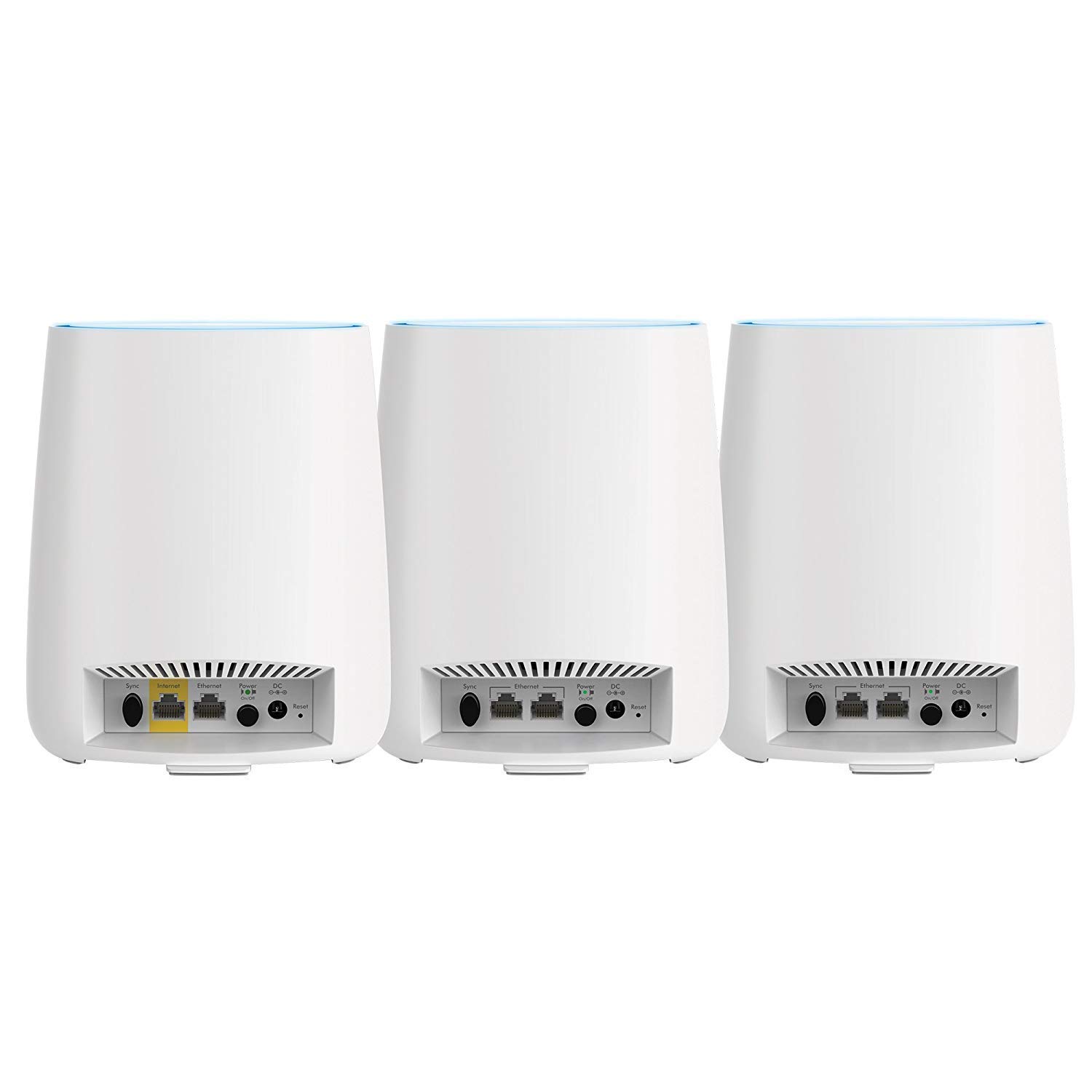 NETGEAR Orbi Ultra-Performance Whole Home Mesh WiFi System - WiFi router and two satellite extender with speeds up to 3Gbps over 7,500 sq. feet, AC3000 (RBK53) (Renewed)