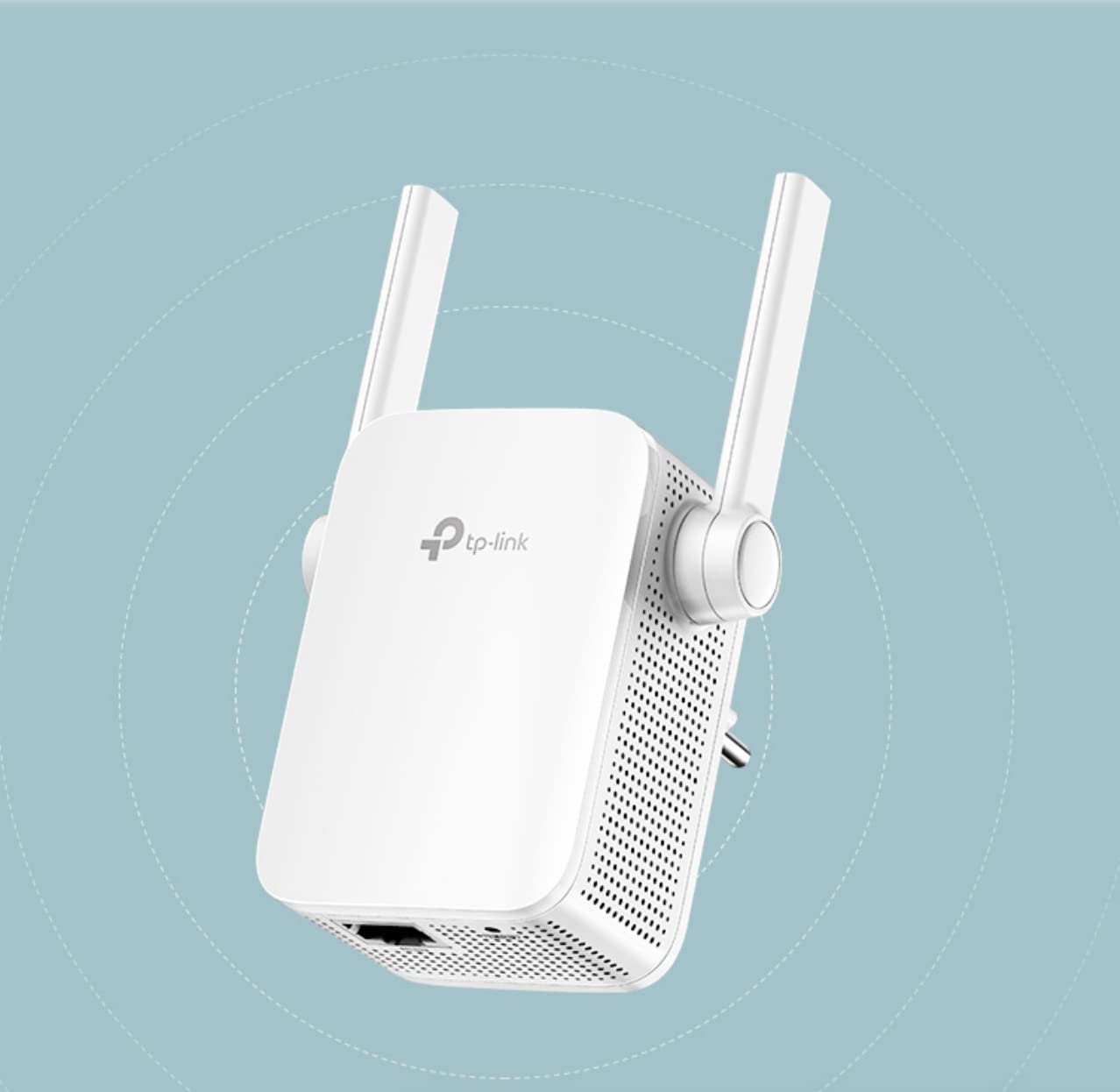 TP-Link N300 WiFi Extender(TL-WA855RE)-WiFi Range Extender, up to 300Mbps speed, Wireless Signal Booster and Access Point, Single Band 2.4Ghz Only