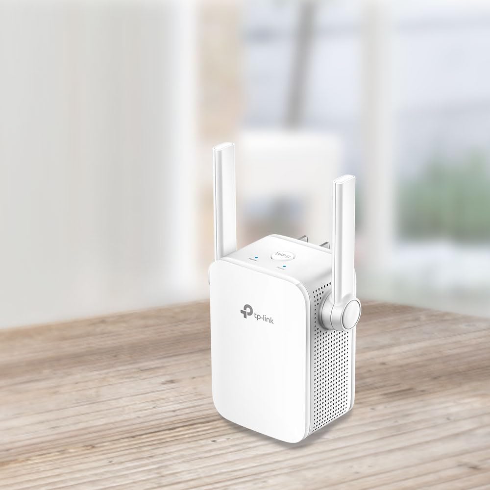 TP-Link N300 WiFi Extender(TL-WA855RE)-WiFi Range Extender, up to 300Mbps speed, Wireless Signal Booster and Access Point, Single Band 2.4Ghz Only