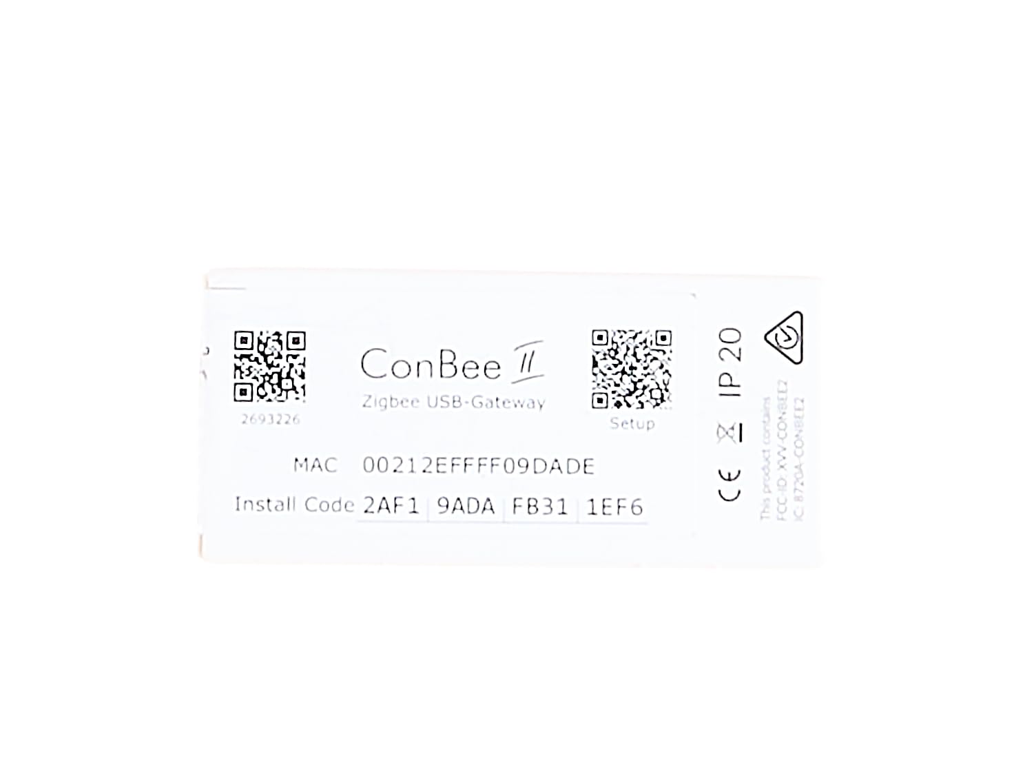 ConBee II The Universal Zigbee USB Gateway
