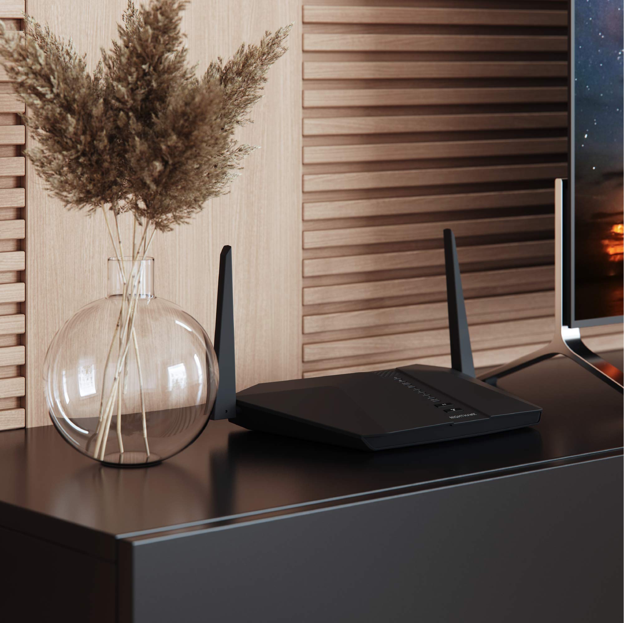 NETGEAR Nighthawk 4-Stream AX4 Wi-fi 6 Router (RAX40) – AX3000 Wireless Speed (Up to 3 Gbps) | 1,500 Sq Ft Coverage