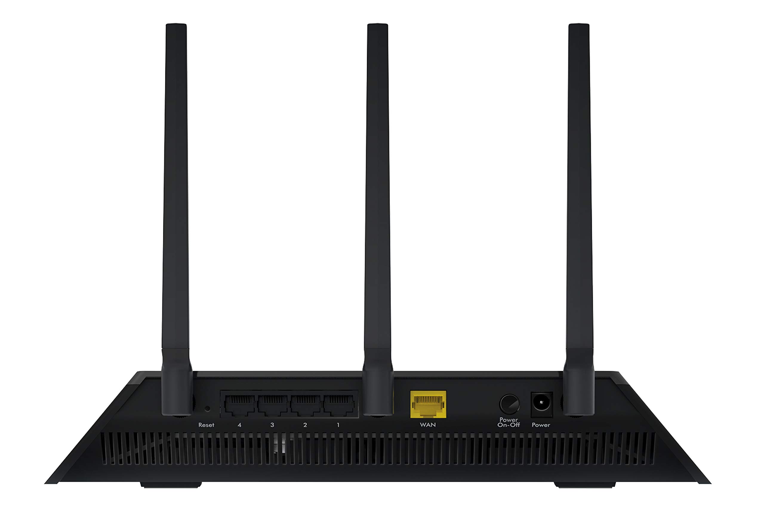 NETGEAR Nighthawk R7350 AC2400 Router: Fast Beamforming Wi-Fi for Gaming, 4K UHD Streaming. 2400Mbps, 2500 Sq Ft, QoS, Dual Core, 2.4 + 5GHz, 5 x GIGABIT + USB 3.0 Port, Smart WiFi Router R7350-NAS