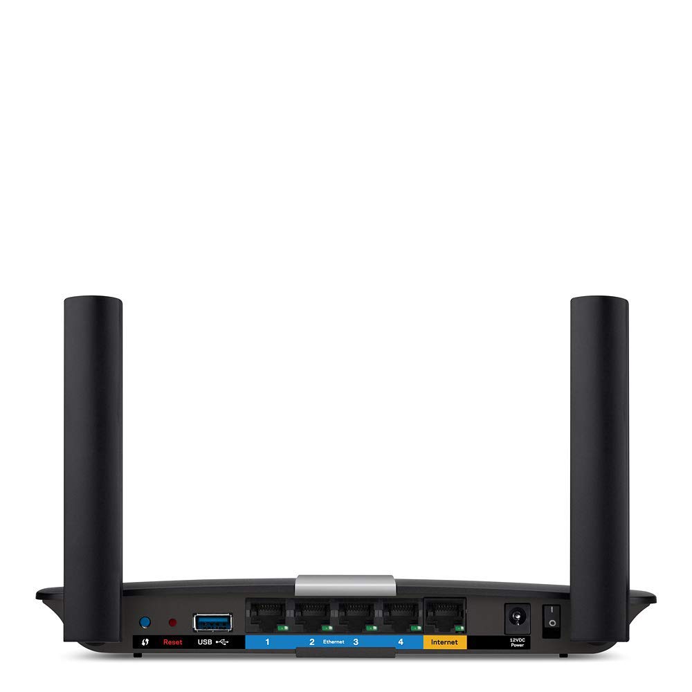 Linksys EA6350 Dual-Band Wi-Fi Router for Home (AC1200 Fast Wireless Router),Black