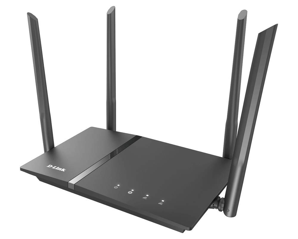 D-Link WiFi Router AC1200 High Power Gigabit Ethernet Dual Band Mesh Wireless Internet for Home Gaming Parental Control Wi-Fi (DIR-1260)