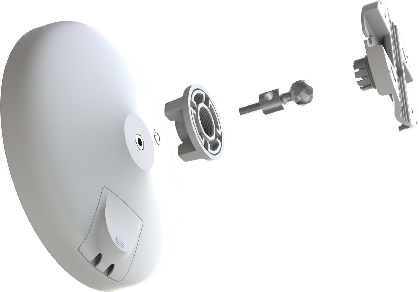 EnGenius Technologies Wi-Fi 5 Outdoor AC867 5GHz Wireless Access Point/Client Bridge, Long Range, PTP/PTMP, Additional 802.3at PoE Port, IP55, 26dBm with 19dBi Directional Antennas (N-EnStationAC Kit)