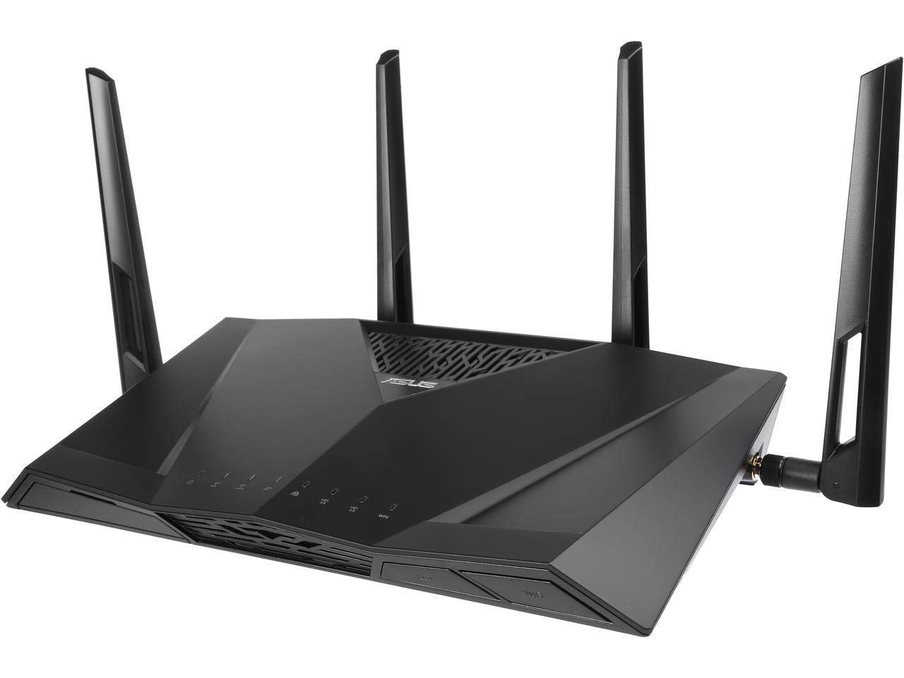 ASUS AC3100 WiFi Router (RT-AC3100) - Dual Band Wireless Internet Router, Trend Micro Lifetime AiProtection, AiMesh Compatible, Parental Control, MU-MIMO