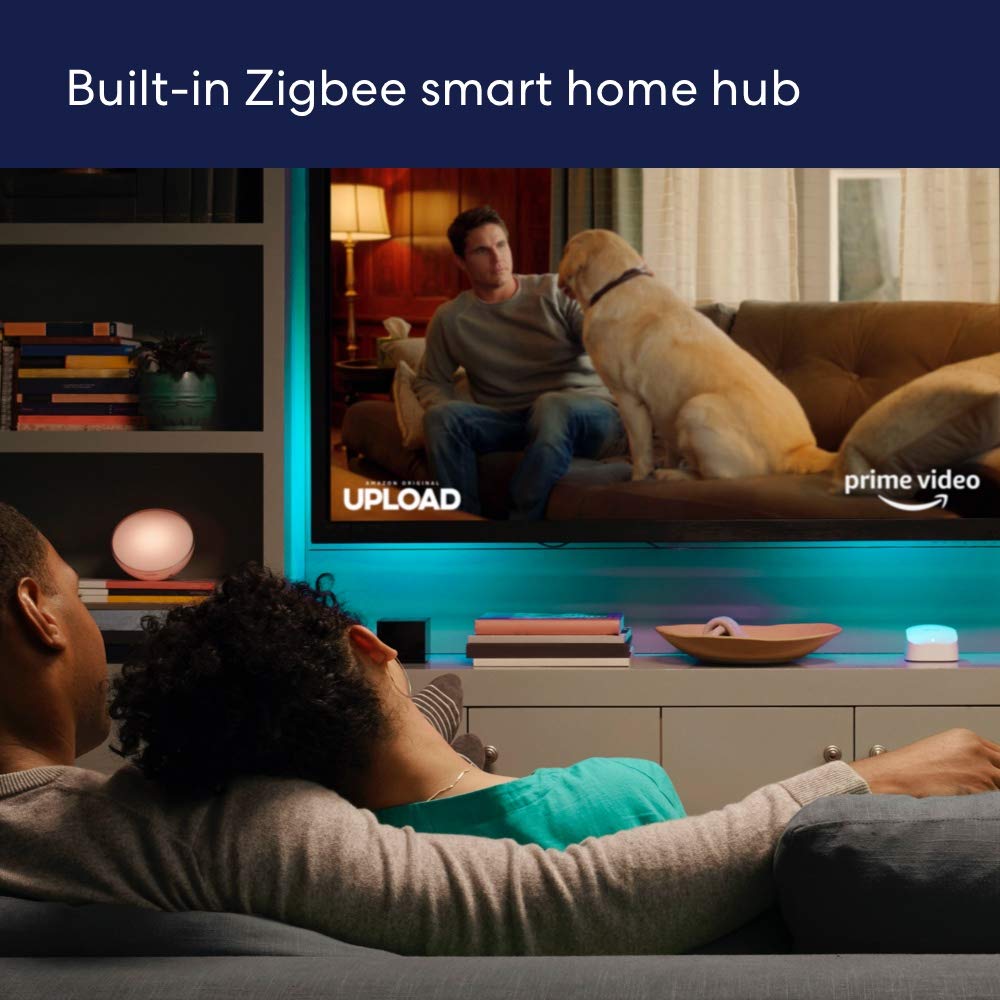 Amazon eero 6 dual-band mesh Wi-Fi 6 system with built-in Zigbee smart home hub (5-pack, three routers and two extenders)