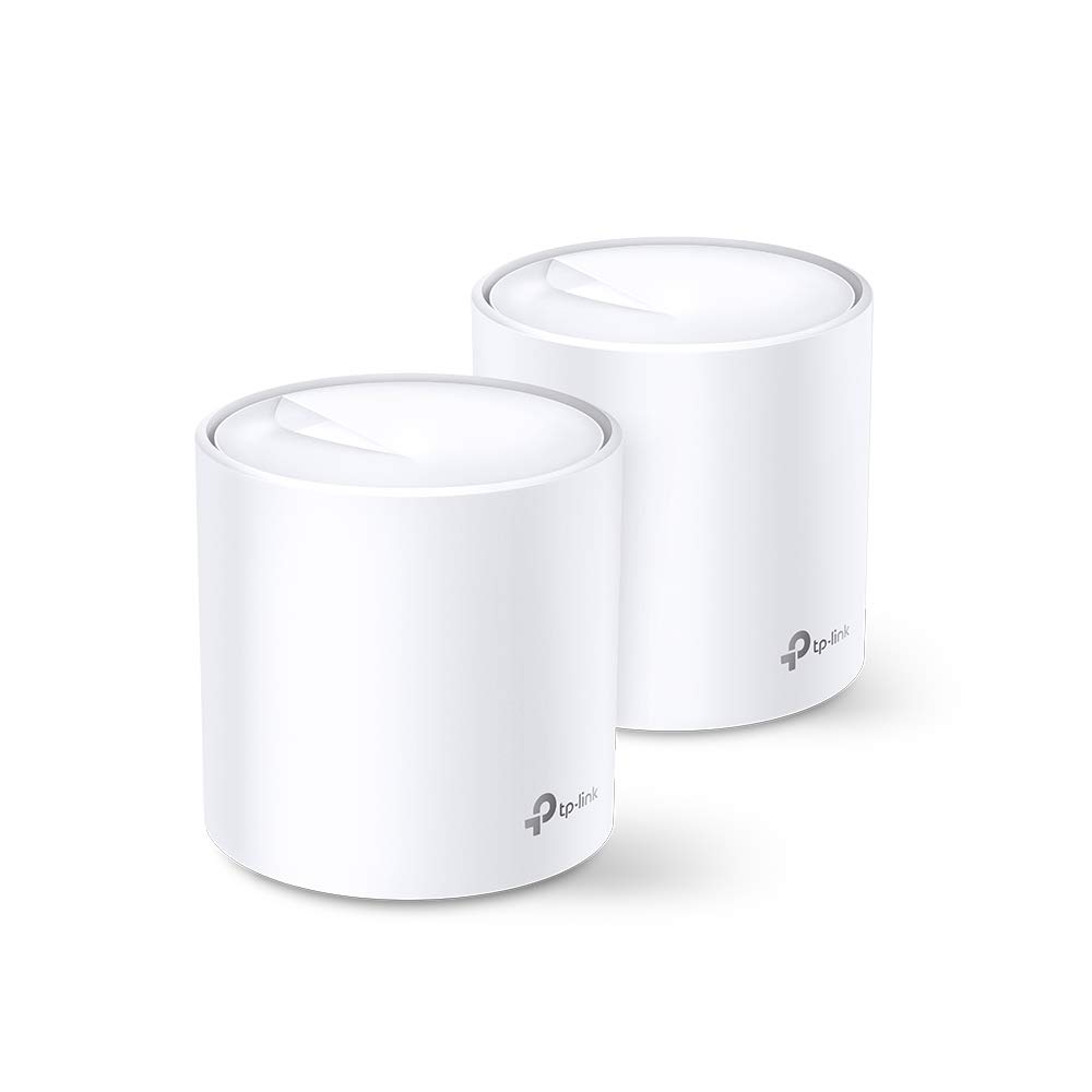 TP-Link WiFi 6 Mesh WiFi, AX3000 Whole Home Mesh WiFi System (Deco X60) - Covers up to 5000 Sq. Ft., Replaces WiFi Routers and Extenders, Parental Control, 2-pack