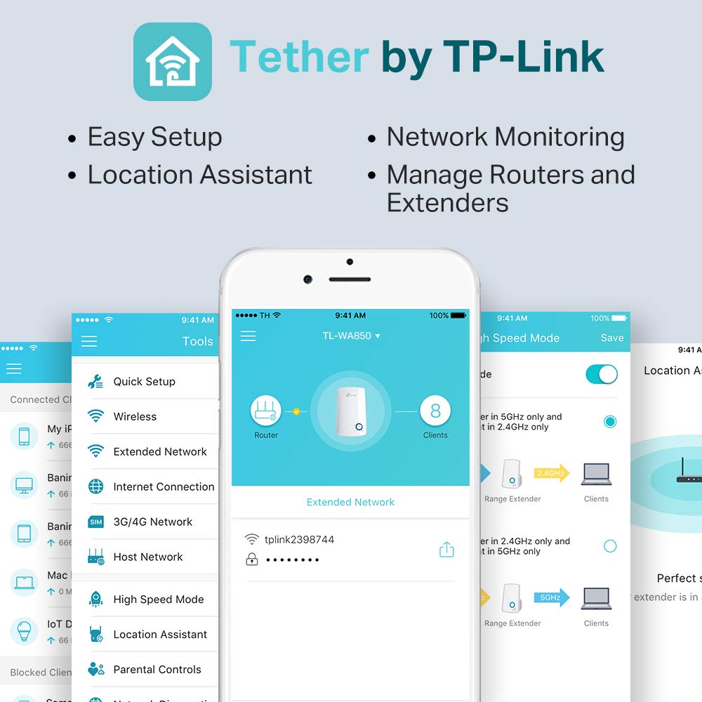 TP-Link N300 Wi-Fi Range Extender (TL-WA850RE)