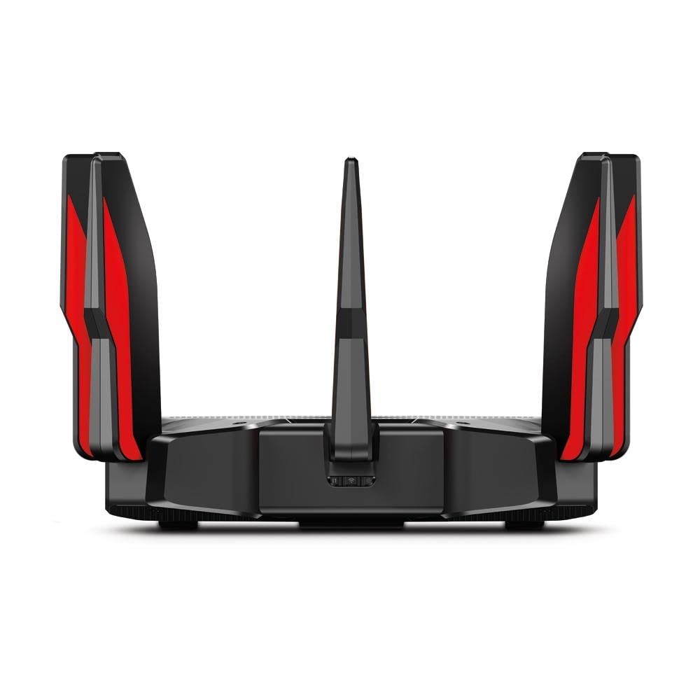 TP-Link AC5400 Tri Band WiFi Gaming Router(Archer C5400X) – MU-MIMO Wireless Router, 1.8GHz Quad-Core 64-bit CPU, Game First Priority, Link Aggregation, 16GB Storage, Airtime Fairness
