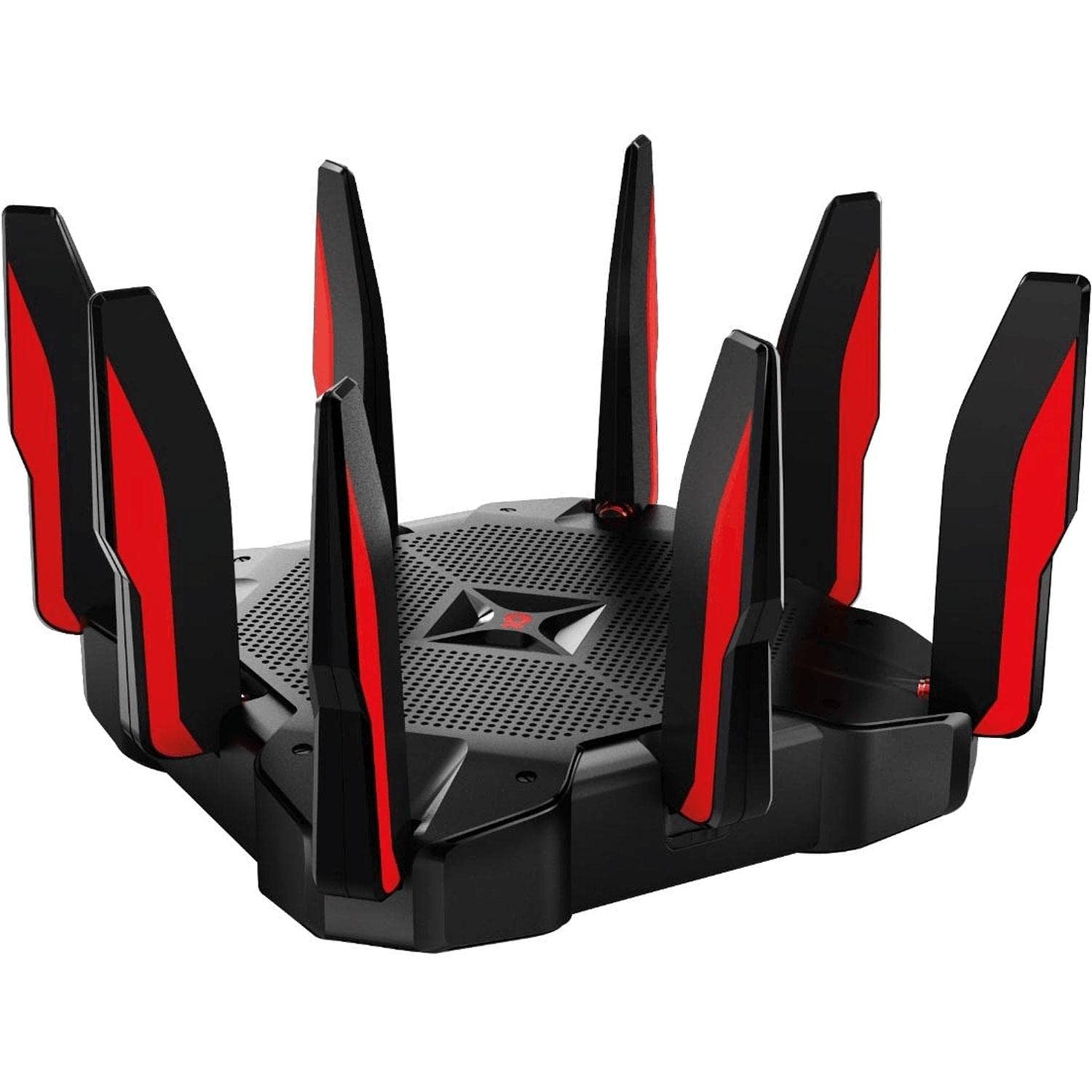 TP-Link AC5400 Tri Band WiFi Gaming Router(Archer C5400X) – MU-MIMO Wireless Router, 1.8GHz Quad-Core 64-bit CPU, Game First Priority, Link Aggregation, 16GB Storage, Airtime Fairness