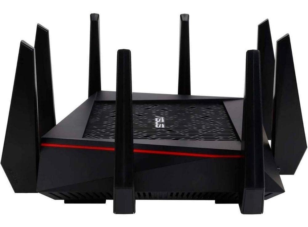 ASUS WiFi Gaming Router (RT-AC5300) - Tri-Band Gigabit Wireless Internet Router, Gaming & Streaming, AiMesh Compatible, Included Lifetime Internet Security, Adaptive QoS, Parental Control, MU-MIMO