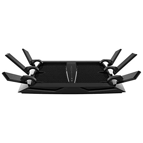 NETGEAR Nighthawk X6S Smart WiFi Router (R7960P) – AC3600 Tri-band Wireless Speed (up to 3600 Mbps) | Up to 3500 sq ft Coverage & 55 Devices | 4 x 1G Ethernet ports and 1 USB port