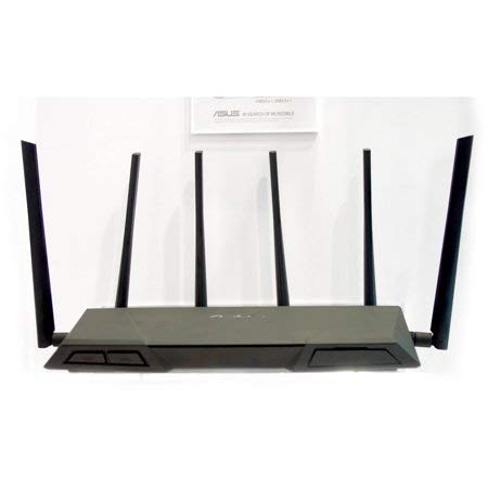 "ASUS AC3200 Tri-Band Gigabit WiFi Router, AiProtection Lifetime Security by Trend Micro, Adaptive QoS, Parental Control (RT-AC3200)"