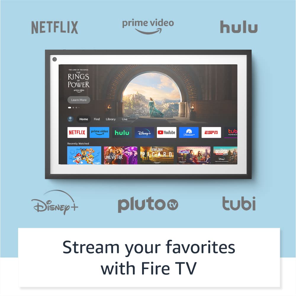 Echo Show 15 | Full HD 15.6" smart display with Alexa and Fire TV built in | Remote included