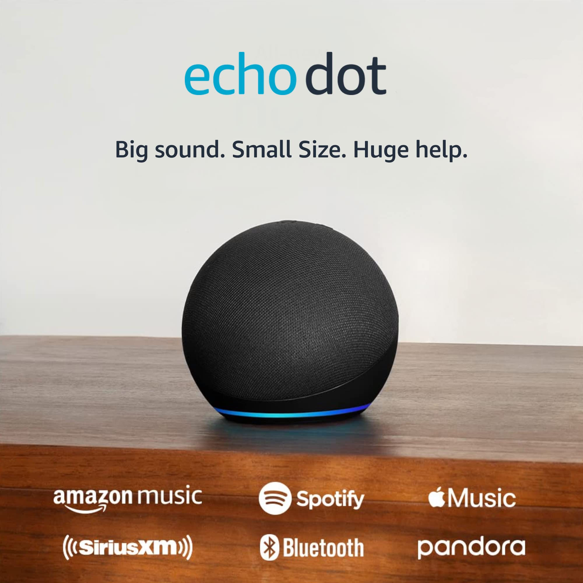 All-New Echo Dot (5th Gen, 2022 release) | Smart speaker with Alexa | Charcoal
