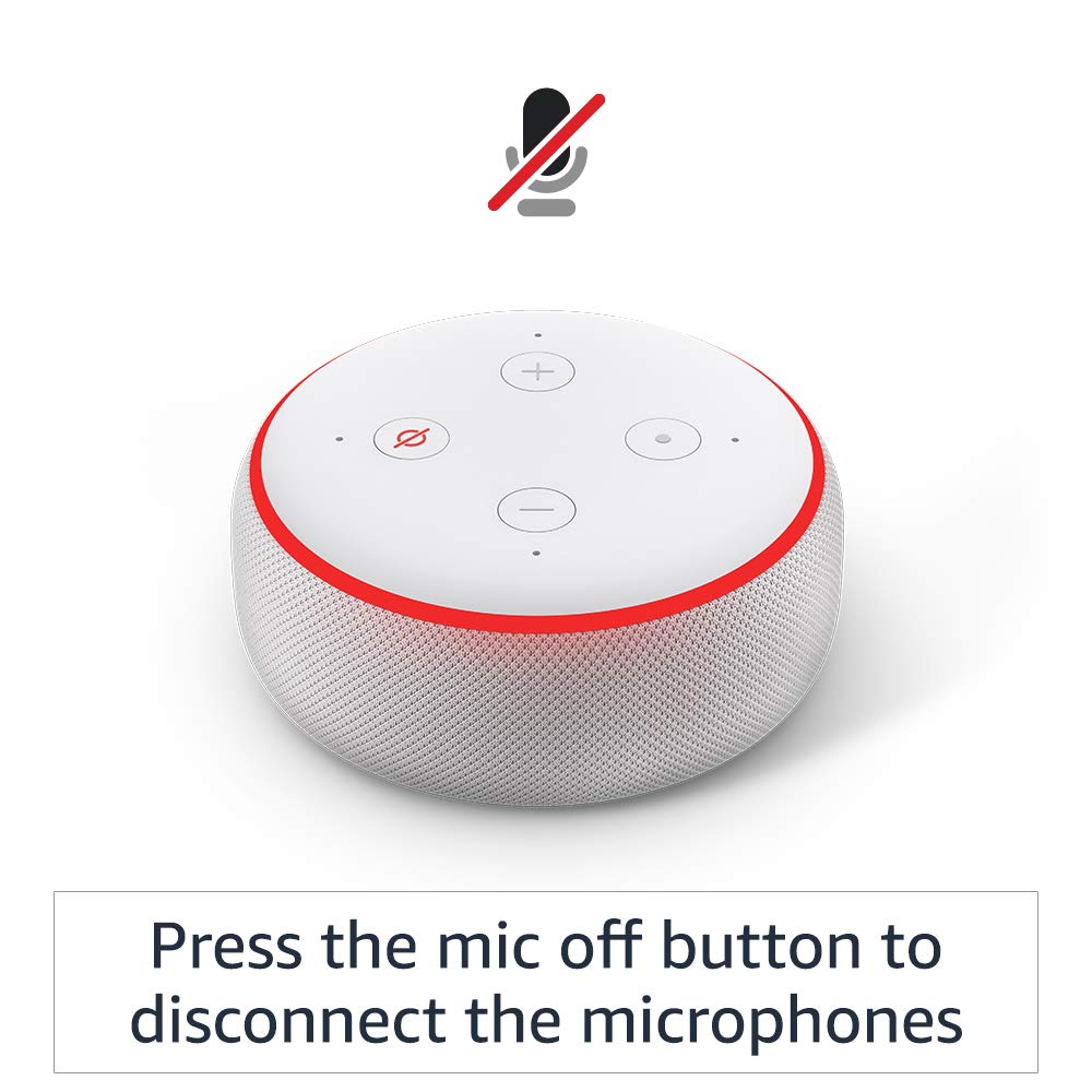 Echo Dot (3rd Gen, 2018 release) - Smart speaker with Alexa - Charcoal