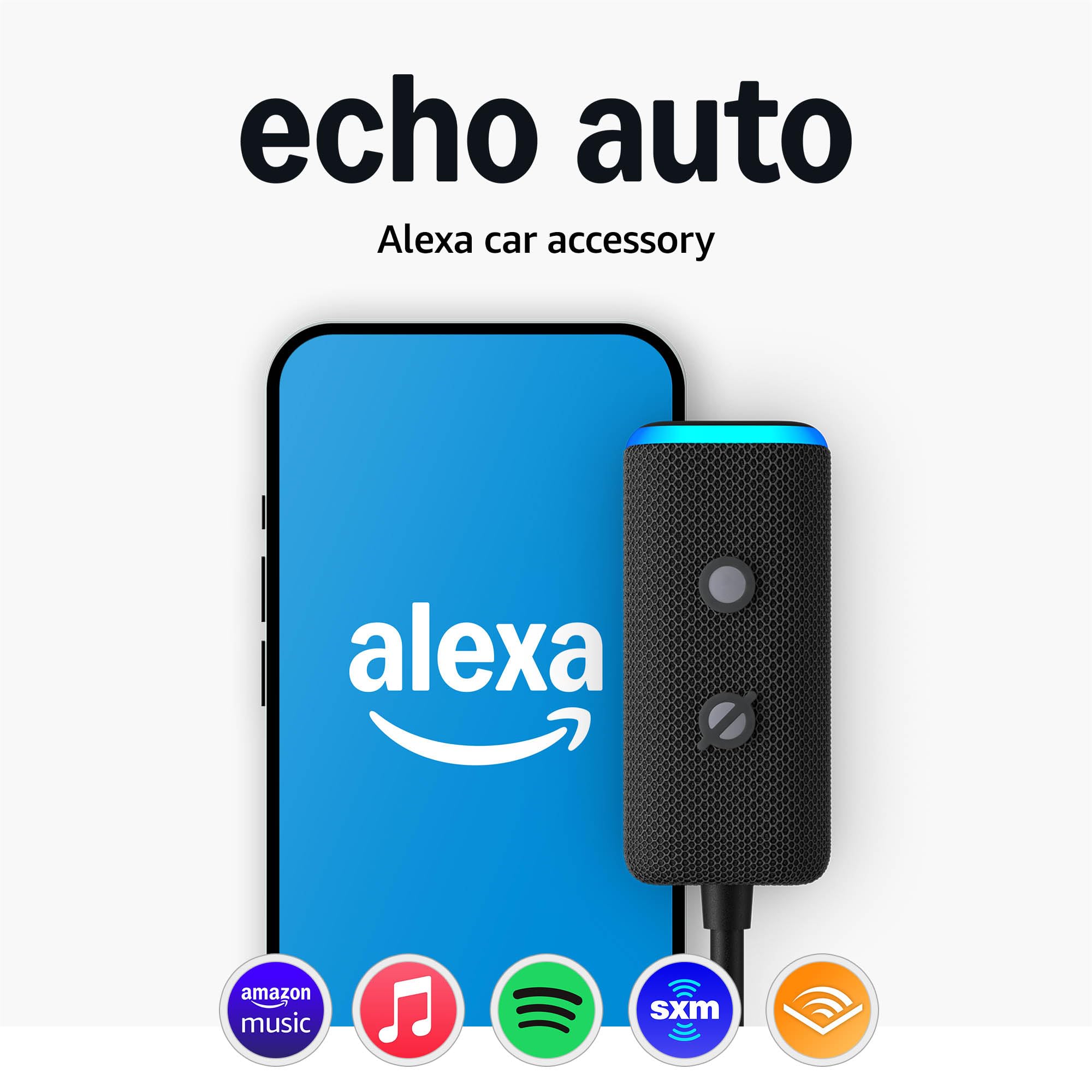 All-New Echo Auto (2nd Gen, 2022 release) | Add Alexa to your car