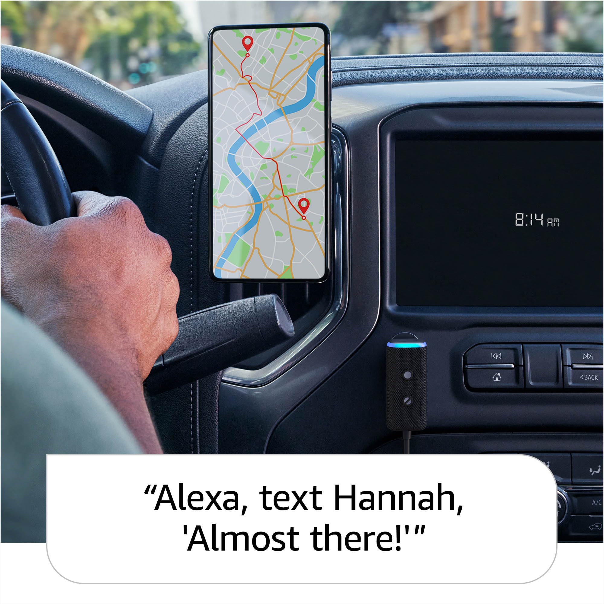 All-New Echo Auto (2nd Gen, 2022 release) | Add Alexa to your car