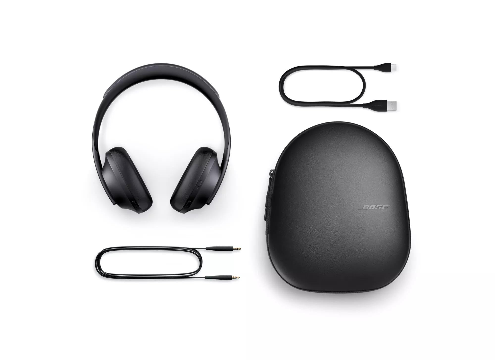 Bose Noise Cancelling Headphones 700,Bluetooth, Over-Ear Wireless with Built-In Microphone for Clear Calls & Alexa Voice Control,Black