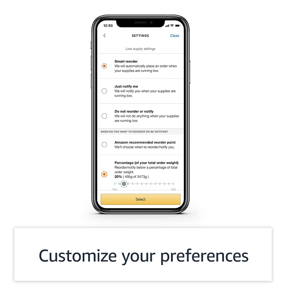 Dash Smart Shelf | Auto-replenishment scale for home and business | Medium