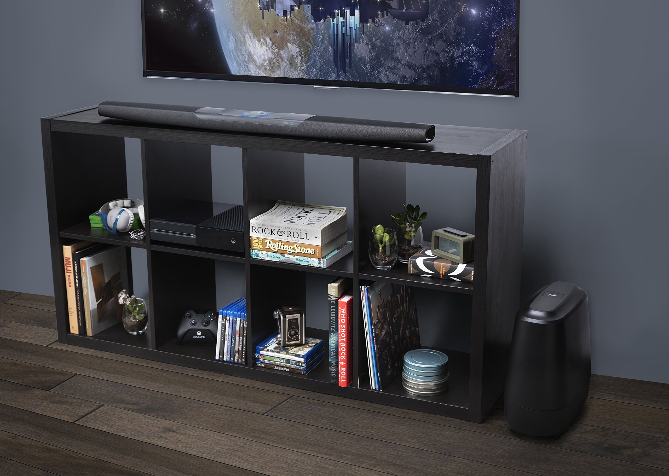 Polk Audio Command Sound Bar with Handsfree Amazon Alexa Voice Control (New Update with Multi-Room Music Built-In), 4K HDMI, and Fire TV Compatible for Your Home Theater