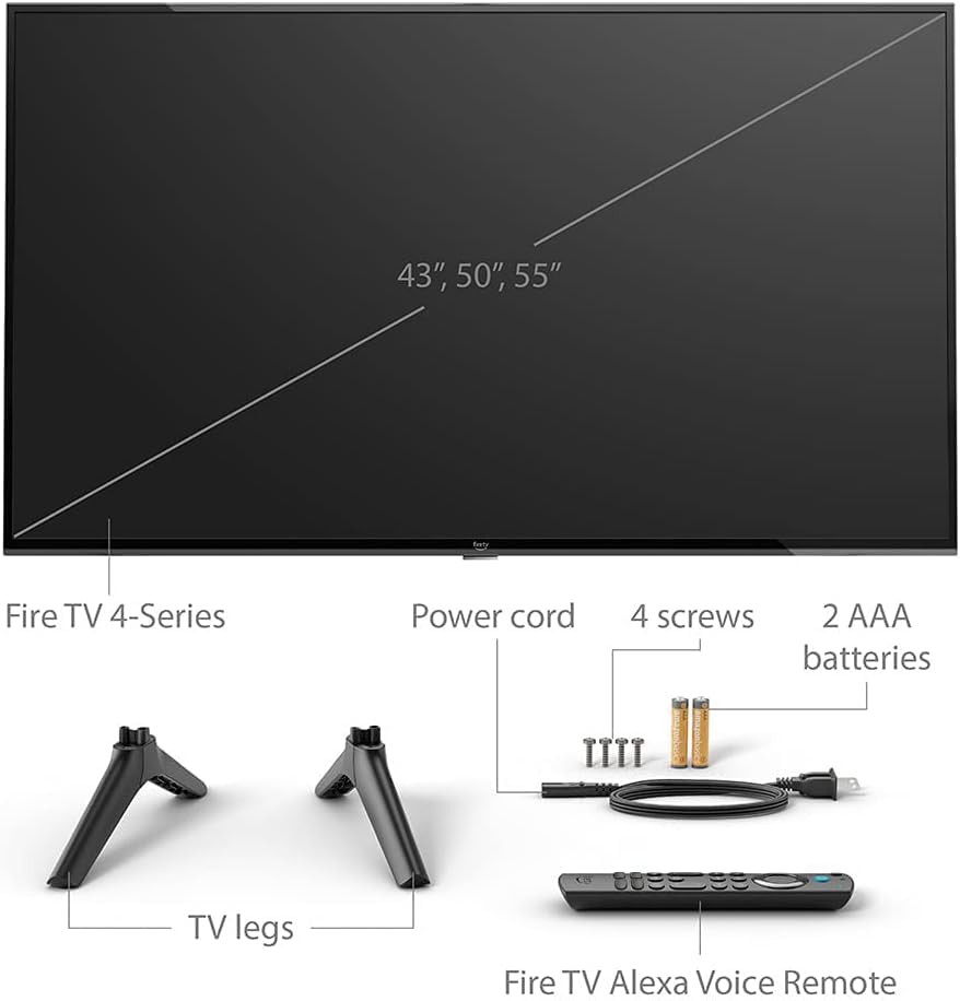 Amazon Fire TV 50" 4-Series 4K UHD smart TV