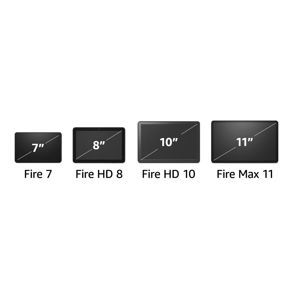 All-new Amazon Fire HD 8 tablet, 8” HD Display, 32 GB, 30% faster processor, 2GB RAM, and Luna Controller, (2022 release), Black