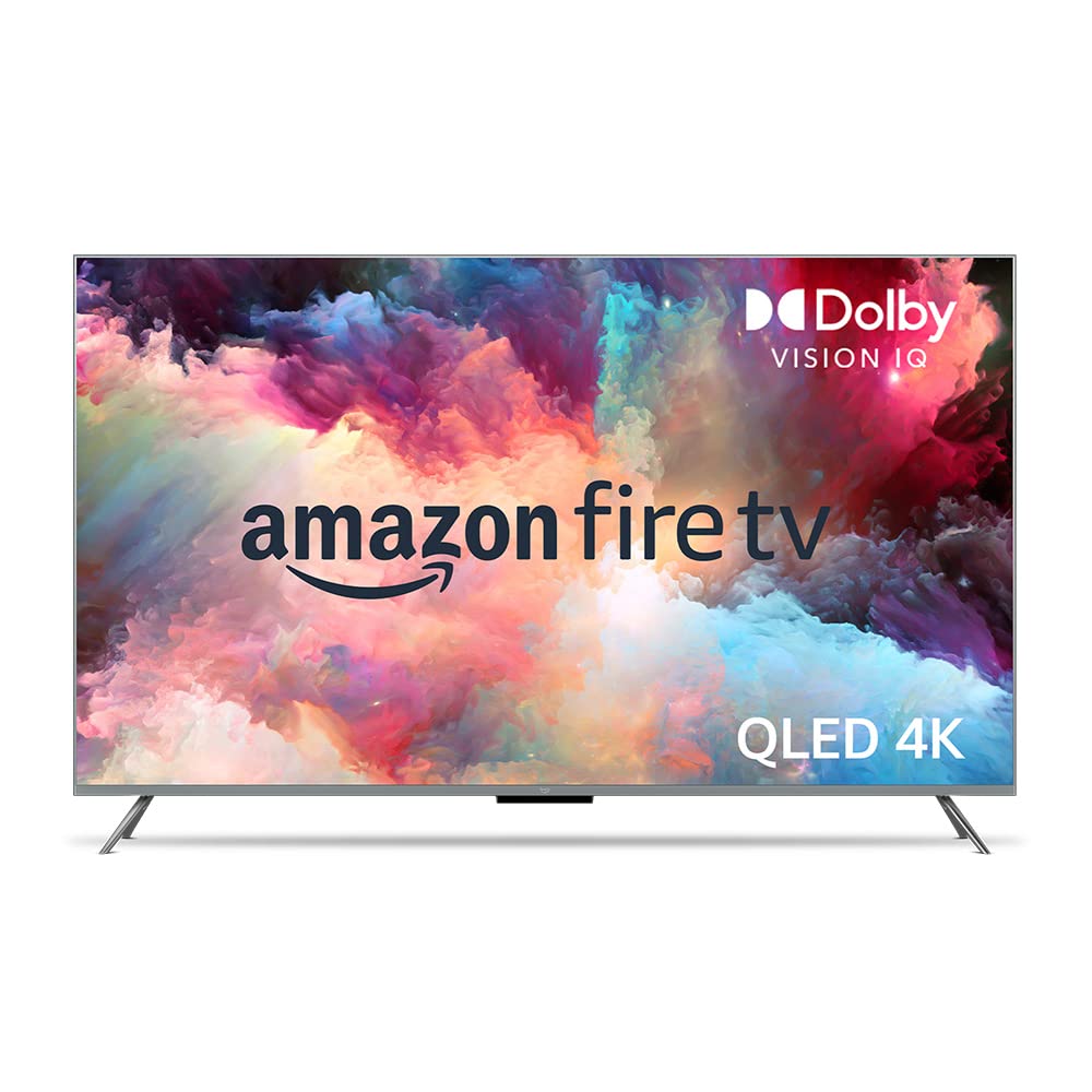 Introducing Amazon Fire TV 65" Omni QLED Series 4K UHD smart TV, Dolby Vision IQ, local dimming, hands-free with Alexa