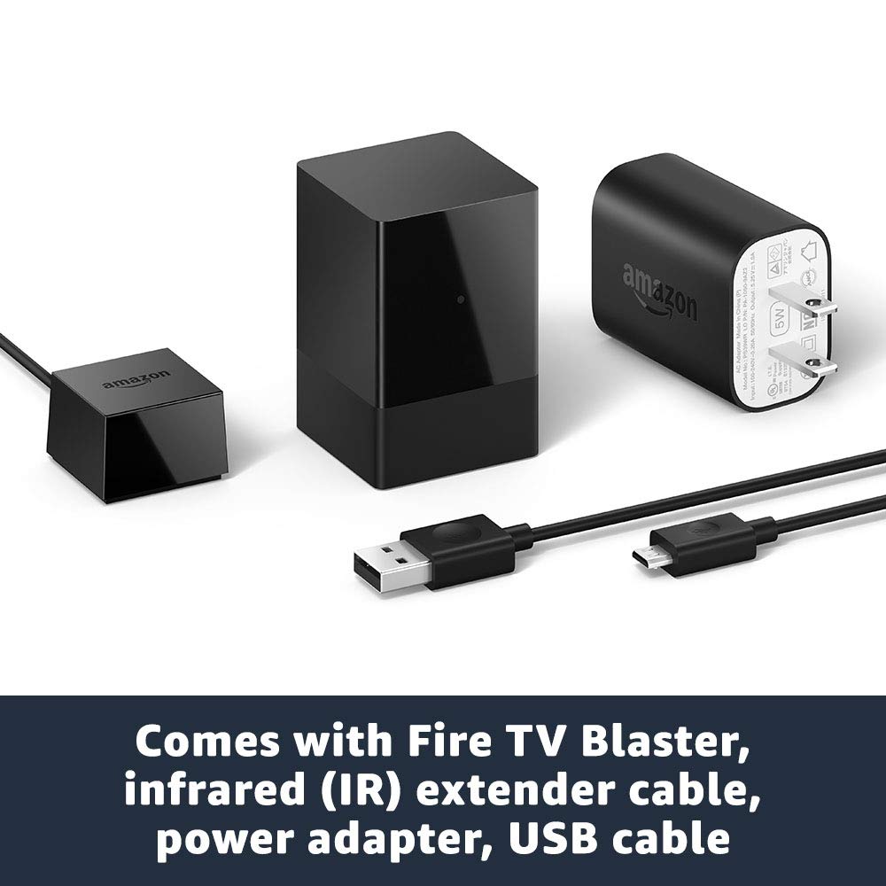 Fire TV Blaster - Add Alexa voice controls for power and volume on your TV and soundbar (requires compatible Fire TV and Echo devices)