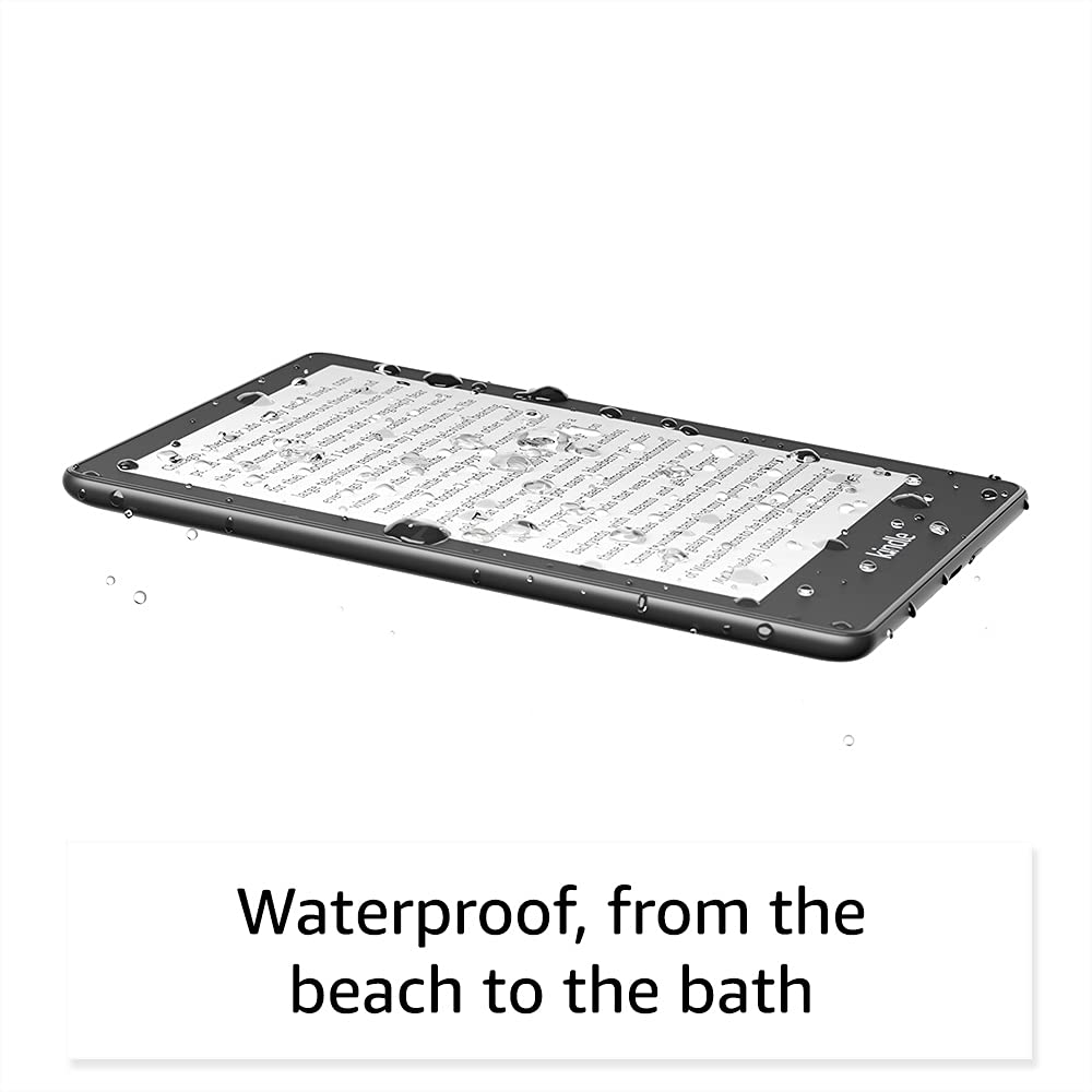 Kindle Paperwhite (8 GB) – Now with a 6.8" display and adjustable warm light + 3 Months Free Kindle Unlimited (with auto-renewal)- Black