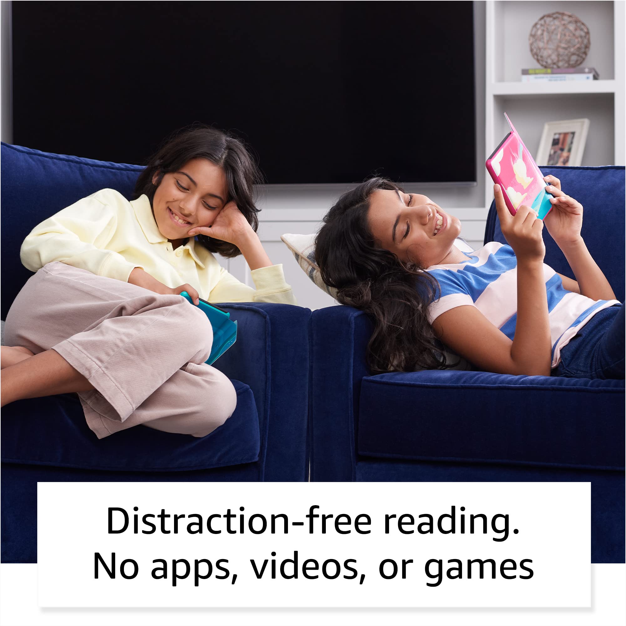 All-new Kindle Kids (2022 release) – Includes access to thousands of books, a cover, and a 2-year worry-free guarantee - Ocean Explorer