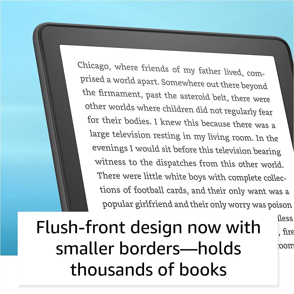 International Version – Kindle Paperwhite (8 GB) – Now with a 6.8" display and adjustable warm light – Without Lockscreen Ads