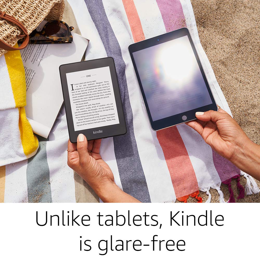 International Version β Kindle Paperwhite β (previous generation - 2018 release) Now Waterproof with more than 2x the Storage - 32 GB, Free 4G LTE + Wi-Fi