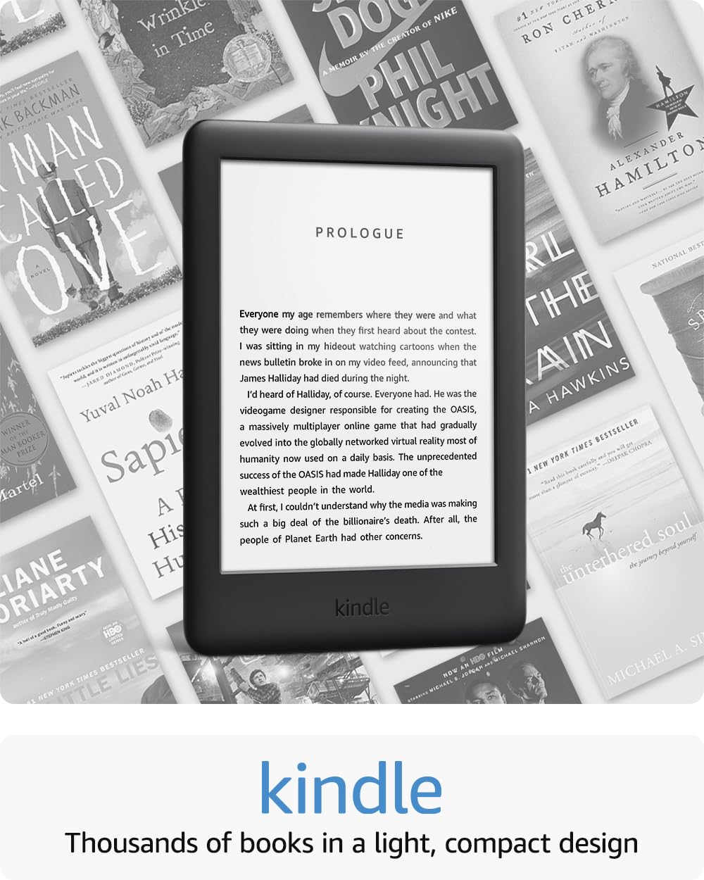 Kindle (2019 release) - With a Built-in Front Light - Black