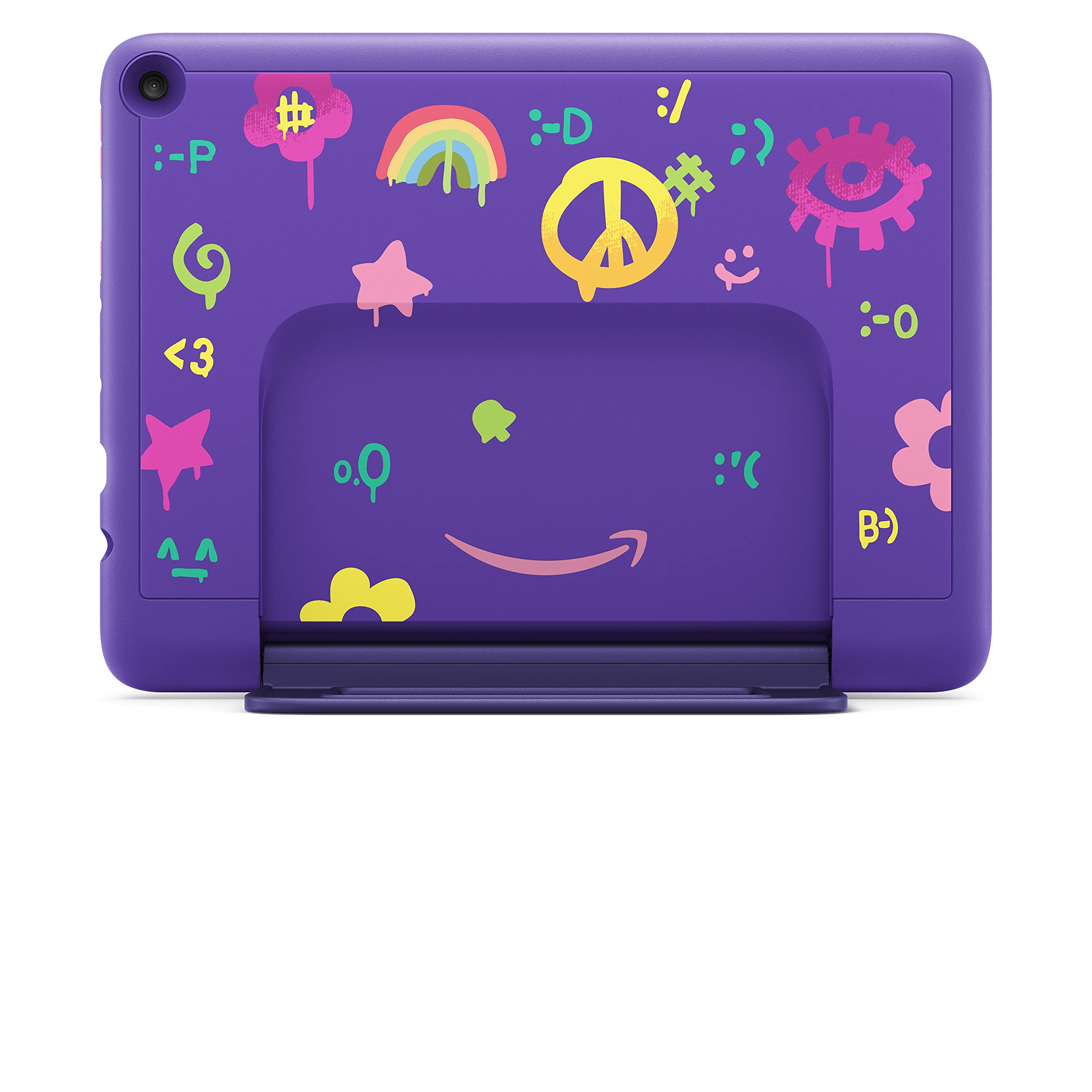Amazon Kid-Friendly Case for Fire HD 10 tablet (Only compatible with 11th generation tablet, 2021 release), Black